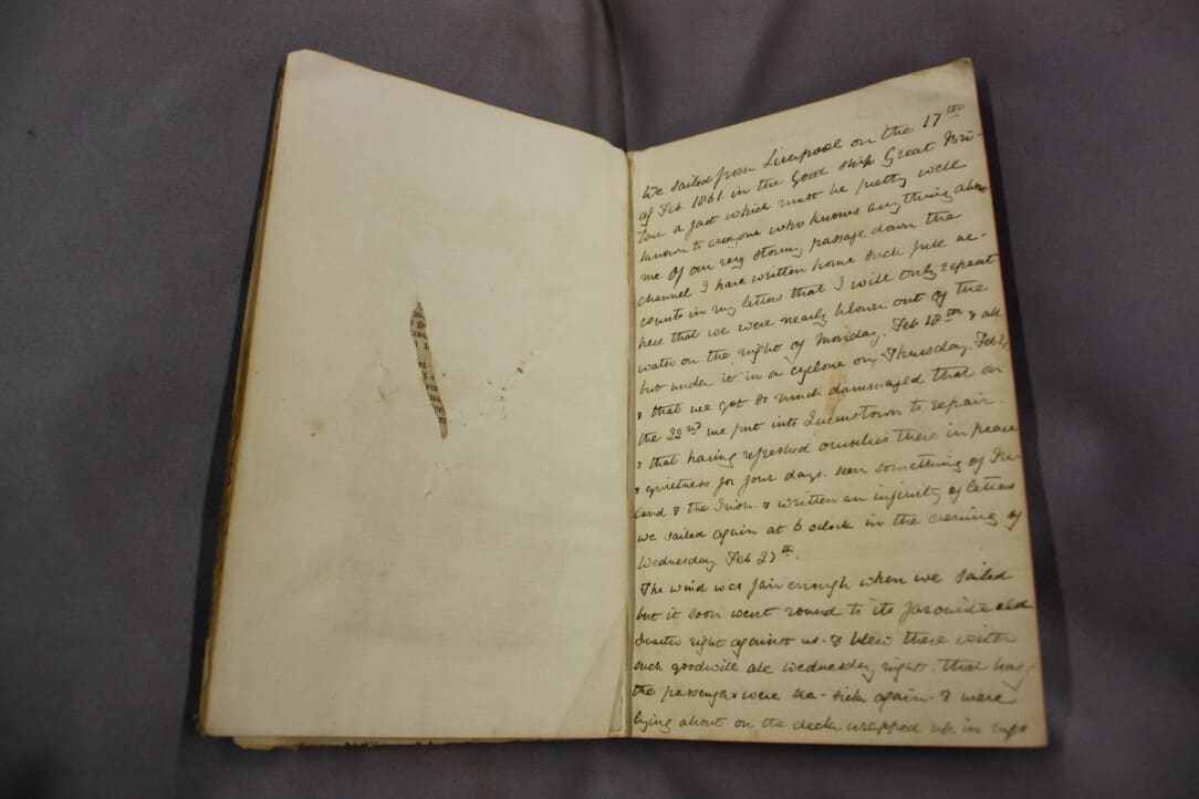 Rachel Henning's Diary, 1861 - SS Great Britain