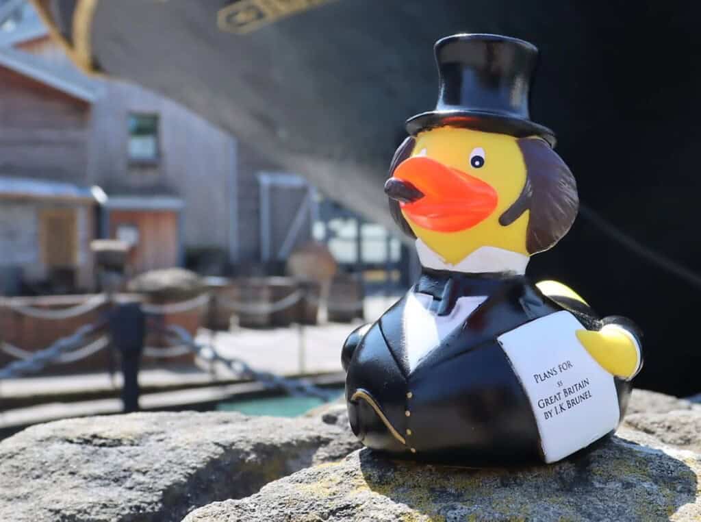 Queue for the Loo - SS Great Britain